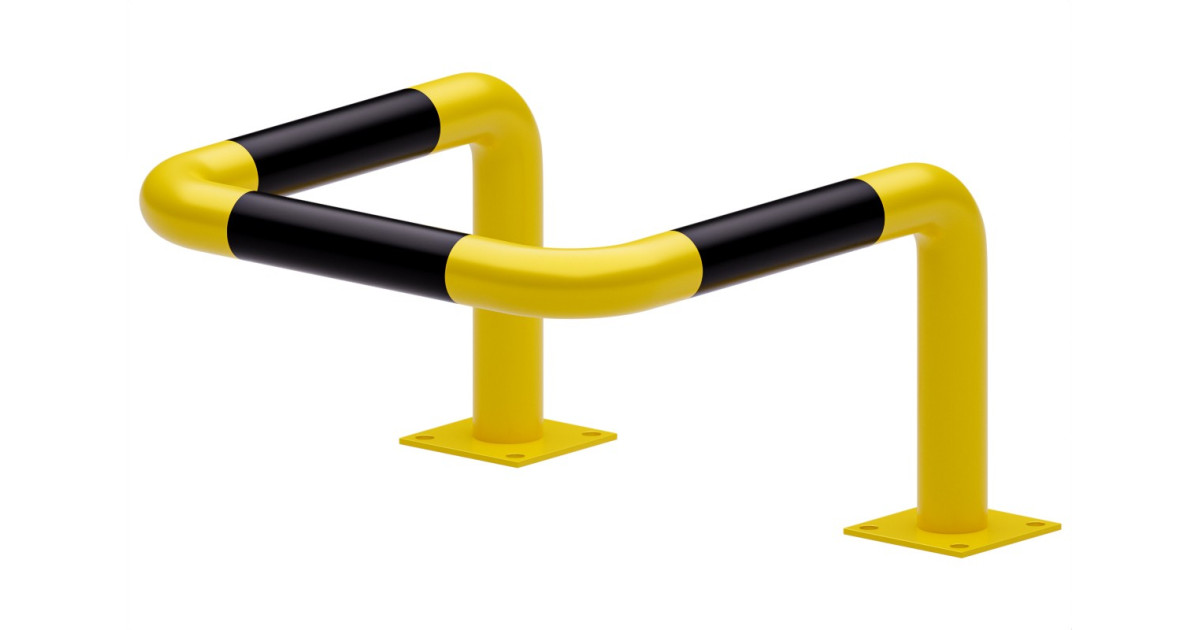 Bezpečnostná zábrana, 3 stranná 60x60x100cm | Stojanynabicykle.sk